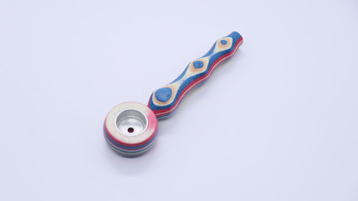 Fancy Round Wooden Pipe – Fancy Puffs Smoke Shop